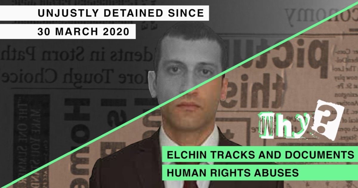 Elchin Mammad, risking his life simply for speaking up | OMCT